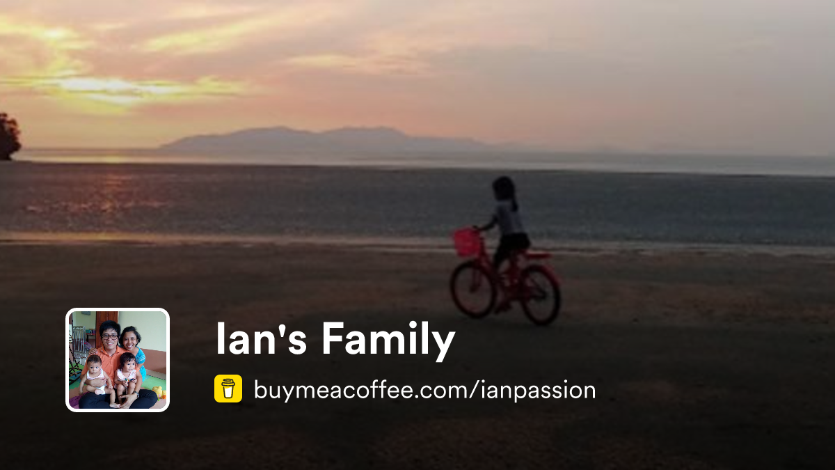 Ian's Family - Buymeacoffee