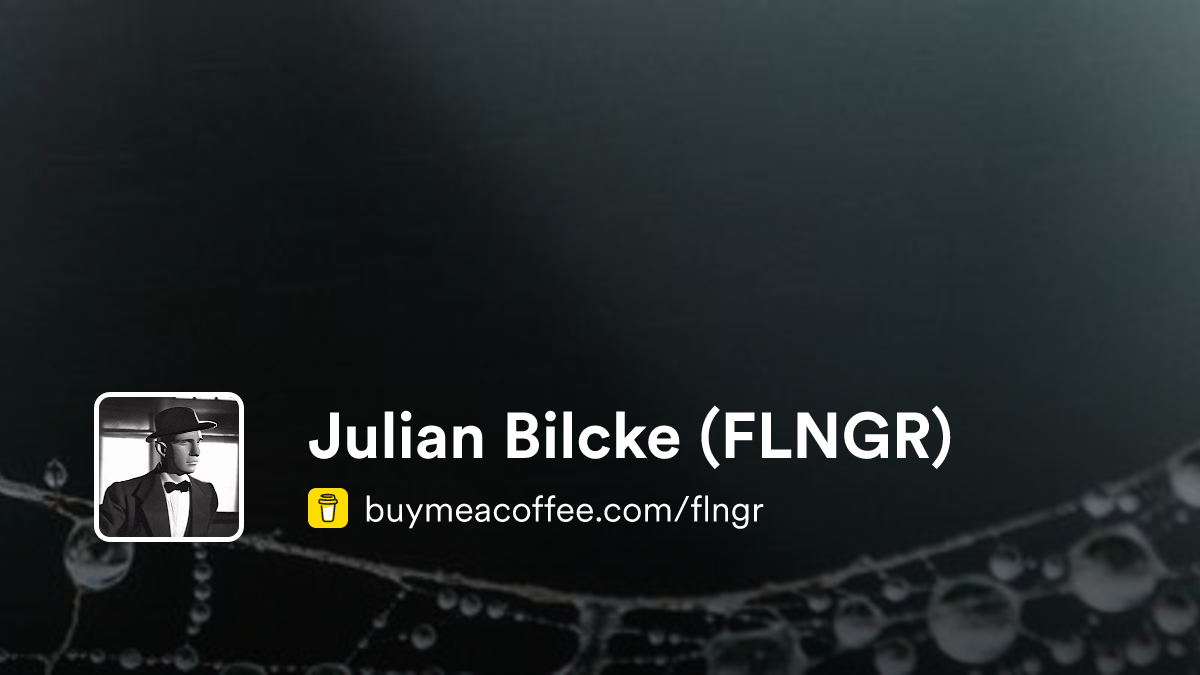 Julian Bilcke (FLNGR) is Open-source software developer - Buymeacoffee
