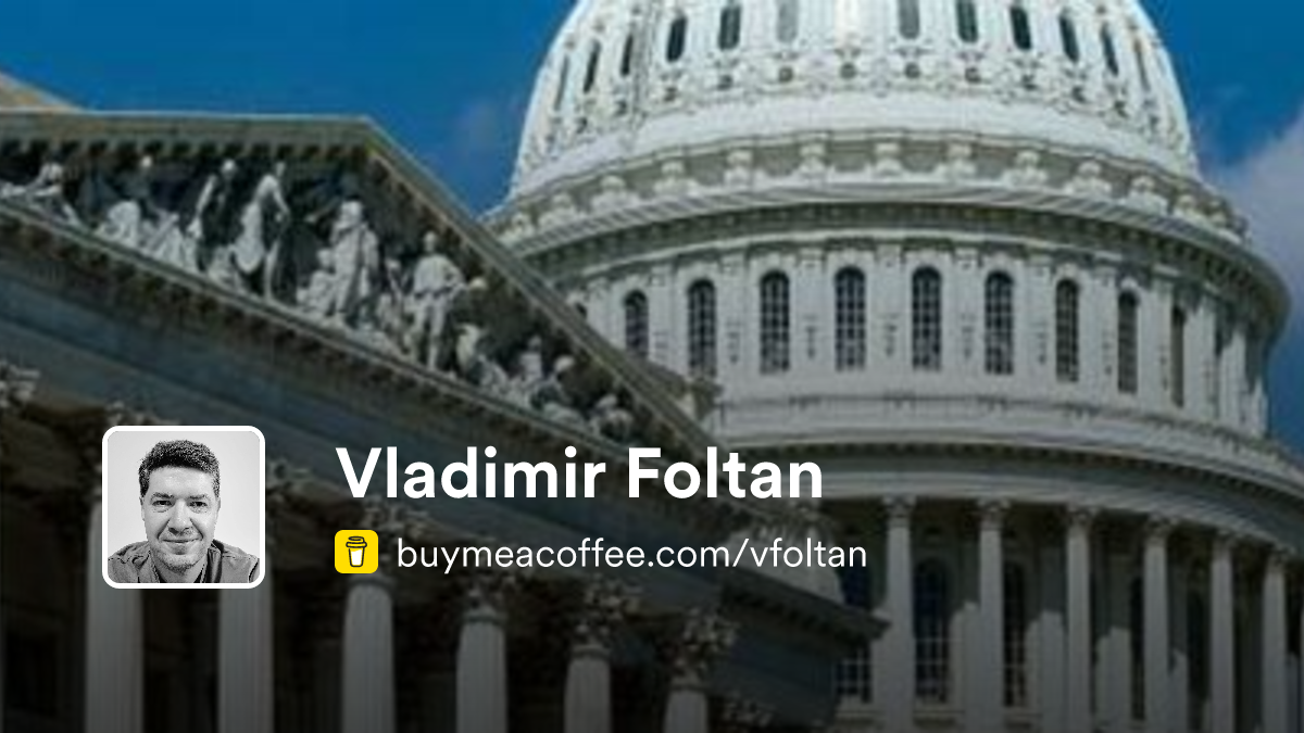 Vladimir Foltan - Buymeacoffee