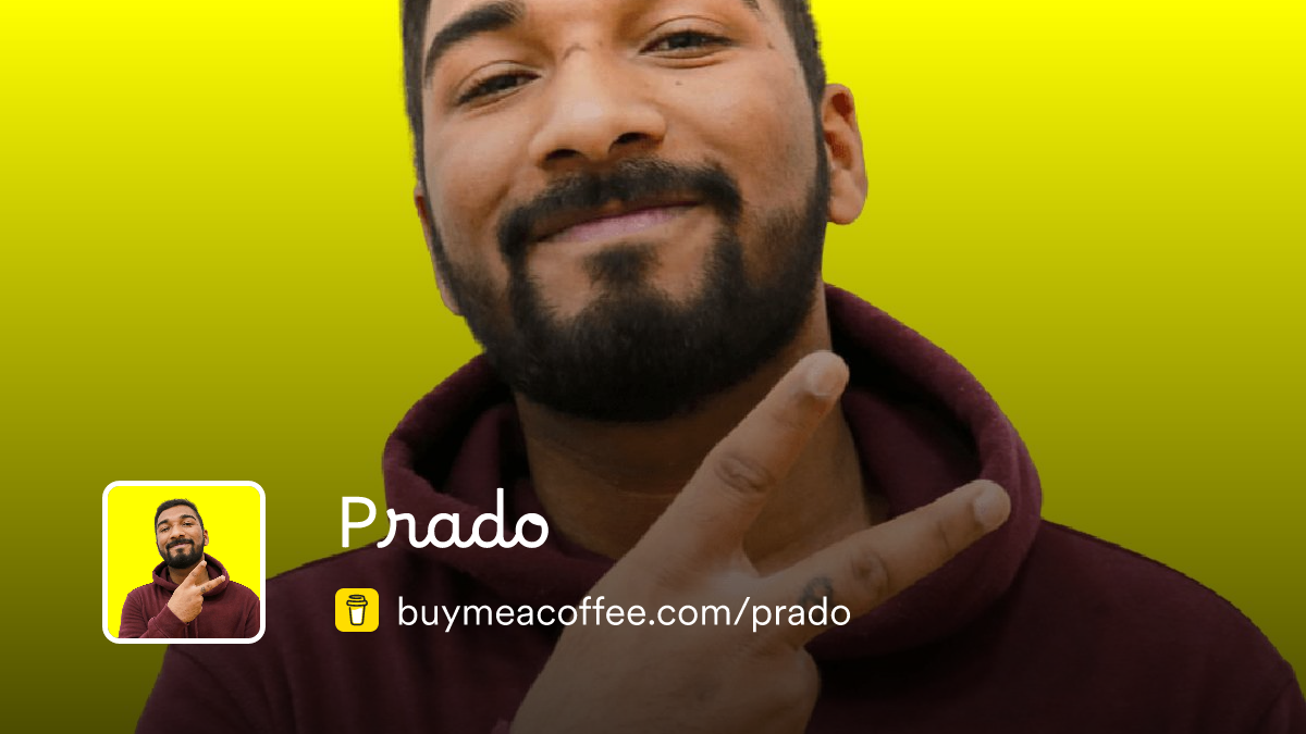 Prado - Buymeacoffee