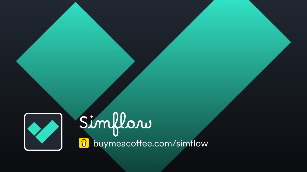 Simflow - Buymeacoffee