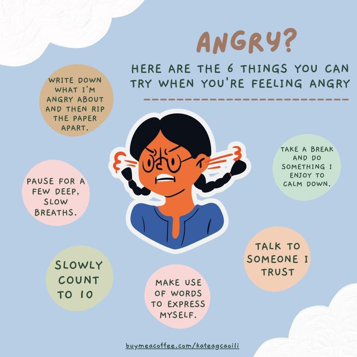 6 Things you can try when you're feeling angry — kateagcaoili ...