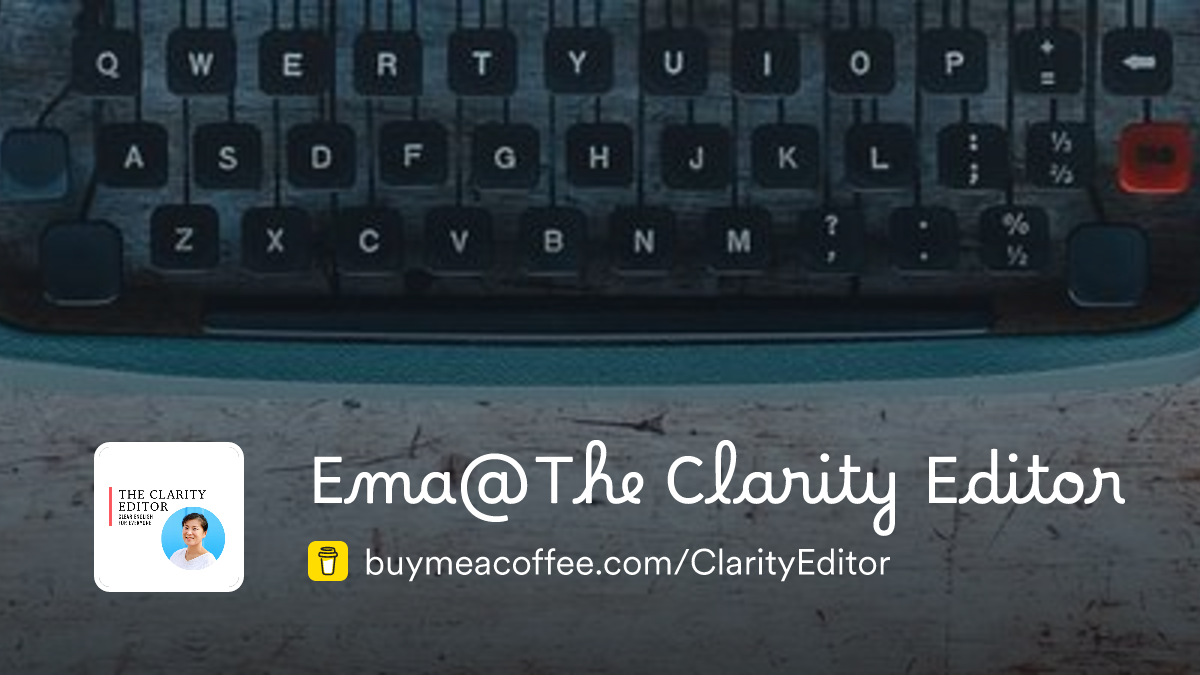 Ema@The Clarity Editor is helping you write plain language and promote ...