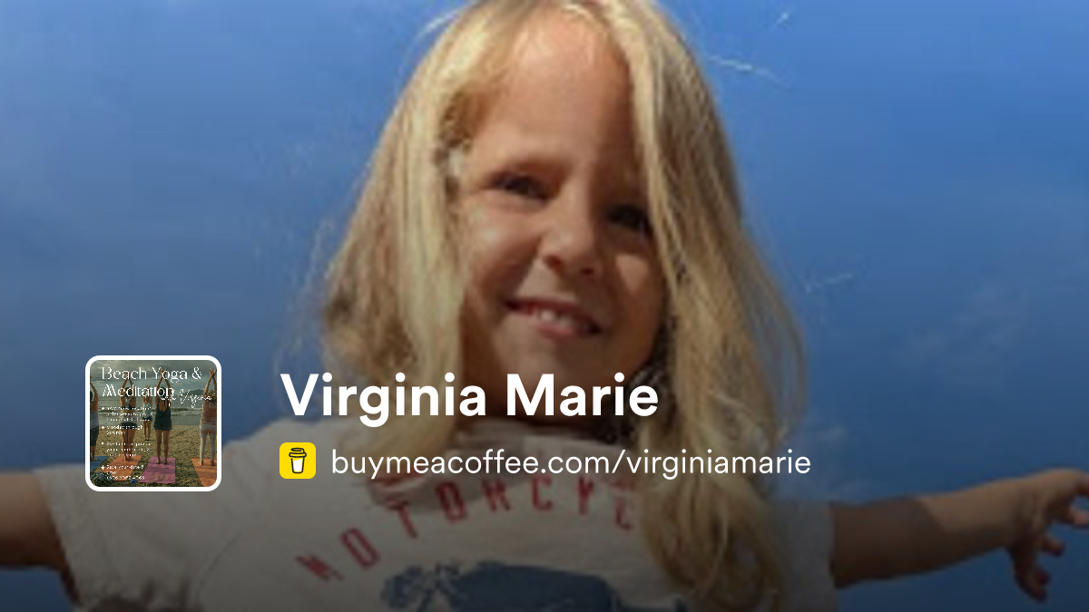 Virginia Marie is Yoga and meditation for emotional humans - Buymeacoffee