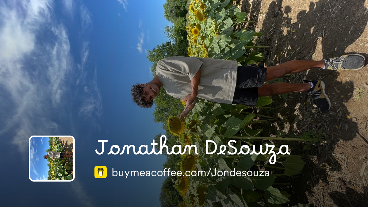 Jonathan DeSouza - Buymeacoffee