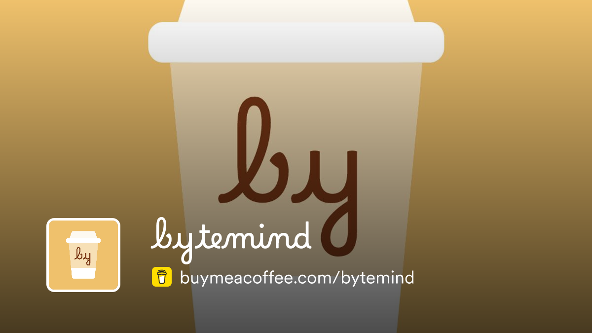 bytemind - Buymeacoffee