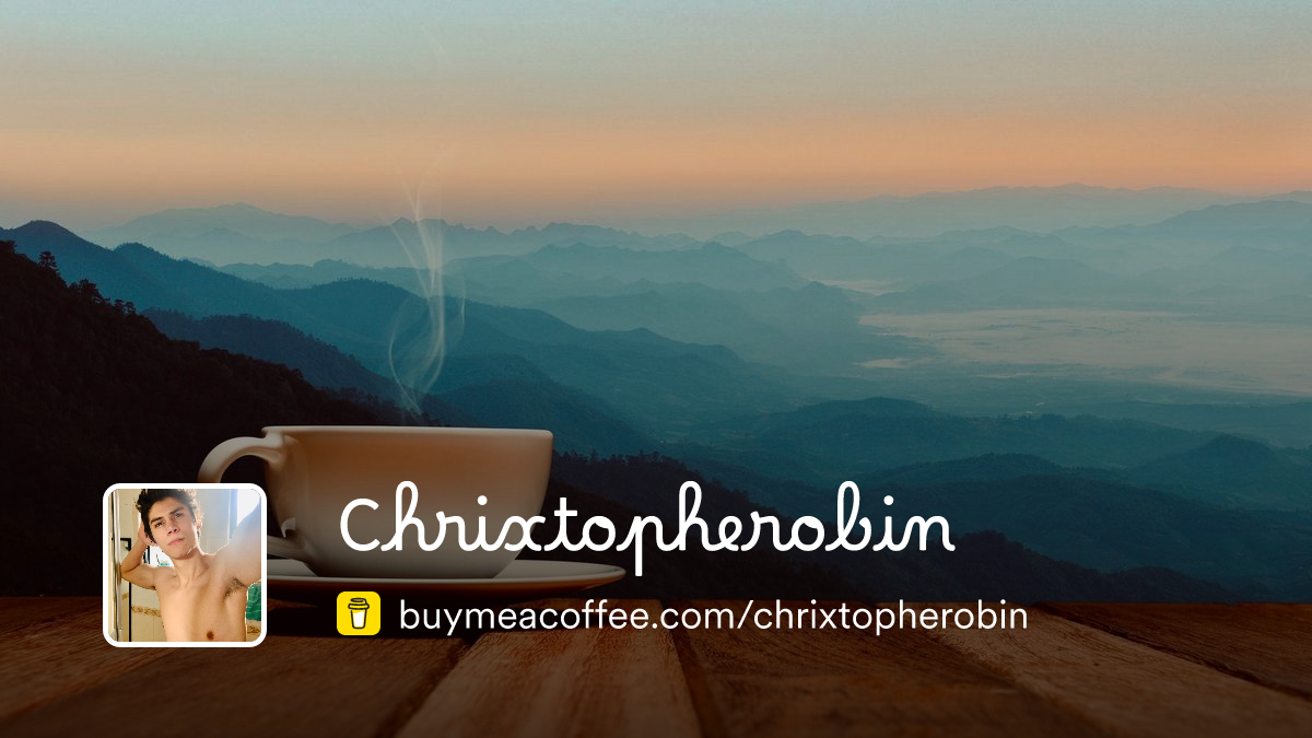 Chrixtopherobin - Buymeacoffee