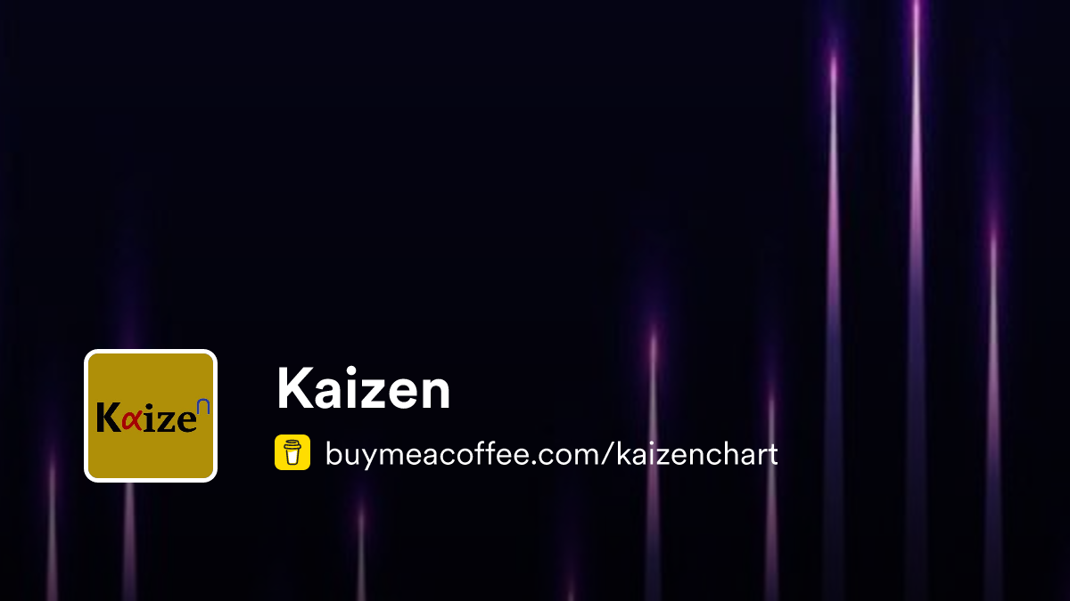 Kaizen is Simplifying trading concepts. - Buymeacoffee