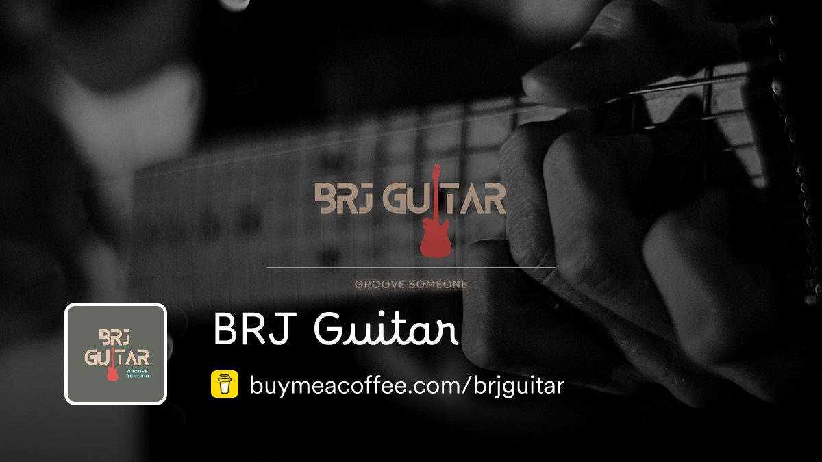 BRJ Guitar - Buymeacoffee
