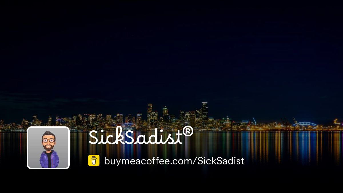 SickSadist® is creating XXX videos - Buymeacoffee