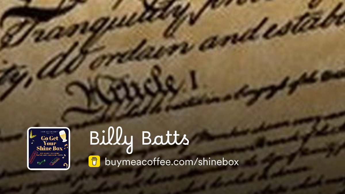 Billy Batts - Buymeacoffee