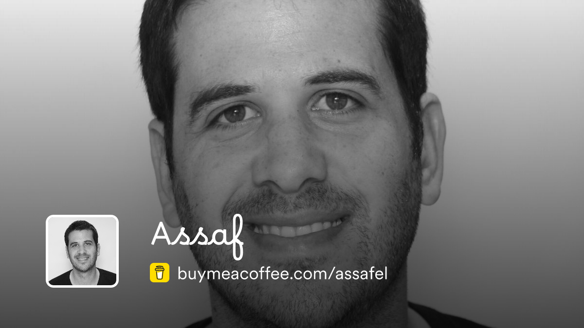 Assaf - Buymeacoffee