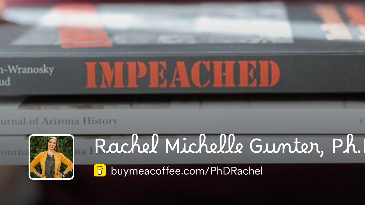 Rachel Michelle Gunter, Ph.D. is Public history content - Buymeacoffee
