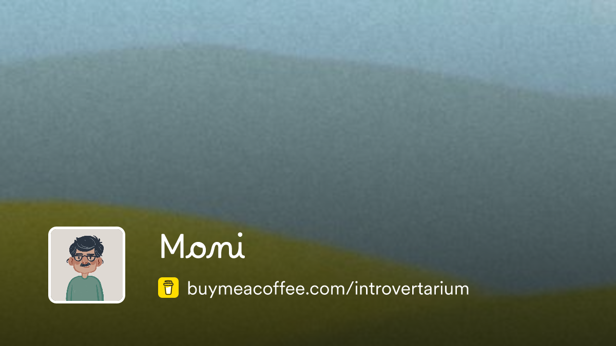 Moni is illustrator - Buymeacoffee