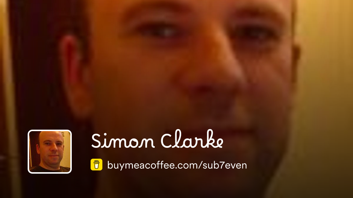 Simon Clarke - Buymeacoffee
