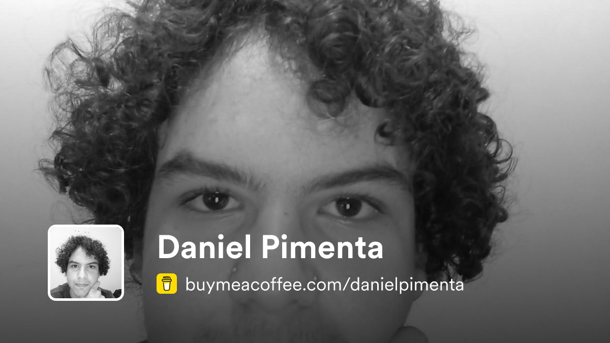 Daniel Pimenta - Buymeacoffee