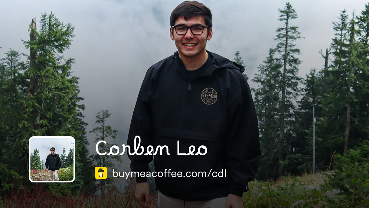 Corben Leo - Buymeacoffee