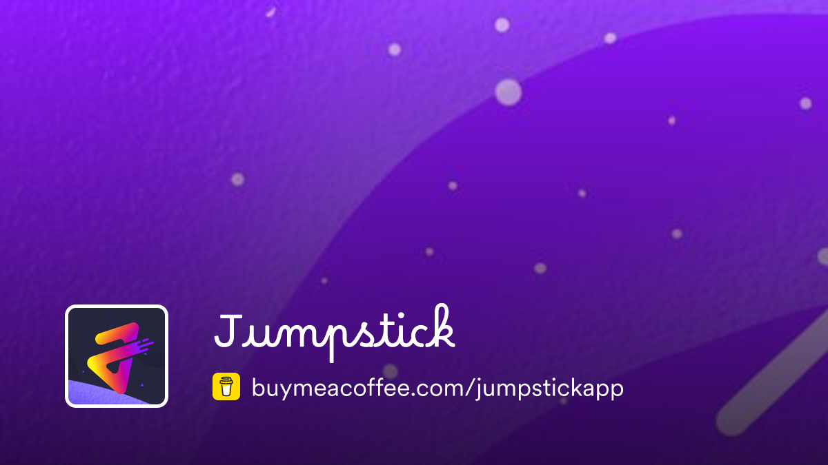 Jumpstick is building a spaceship to discover the internet - Buymeacoffee