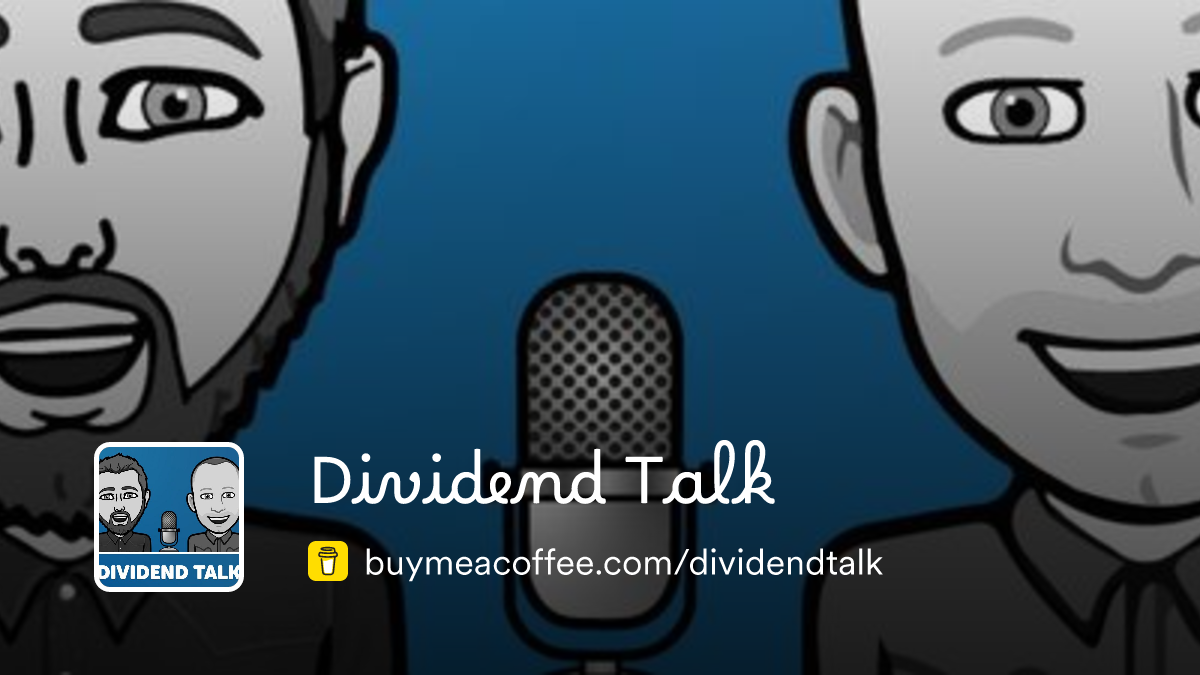 Dividend Talk is Podcast - Buymeacoffee