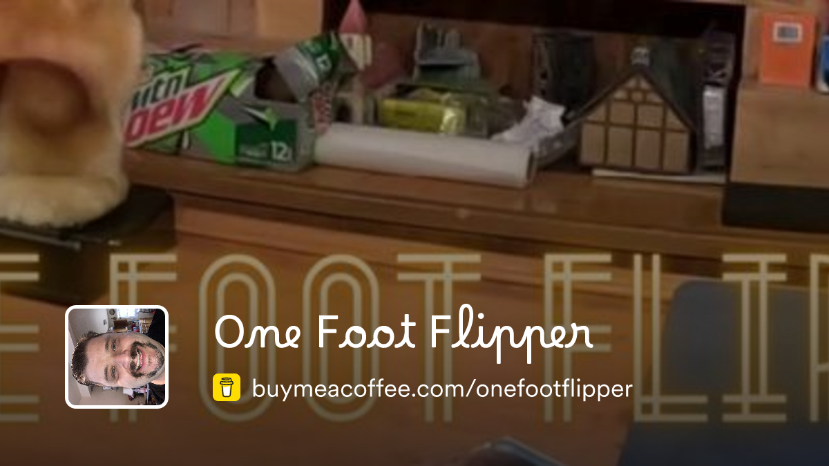 One Foot Flipper - Buymeacoffee