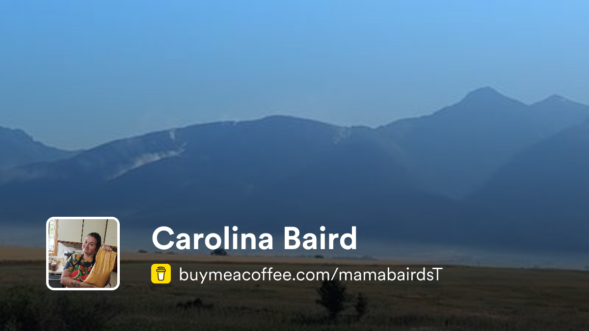 Carolina Baird - Buymeacoffee