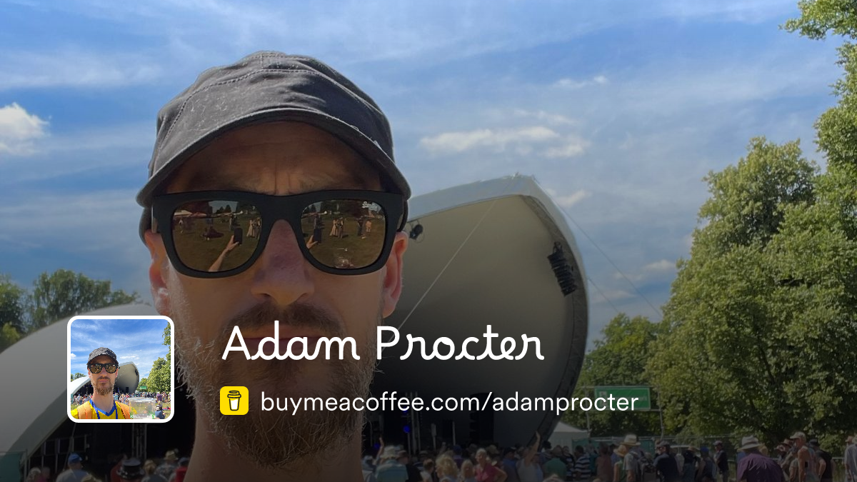 Adam Procter - Buymeacoffee