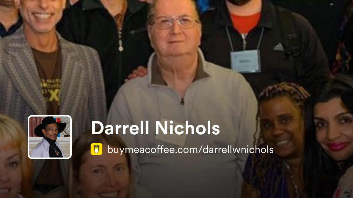 Darrell Nichols - Buymeacoffee