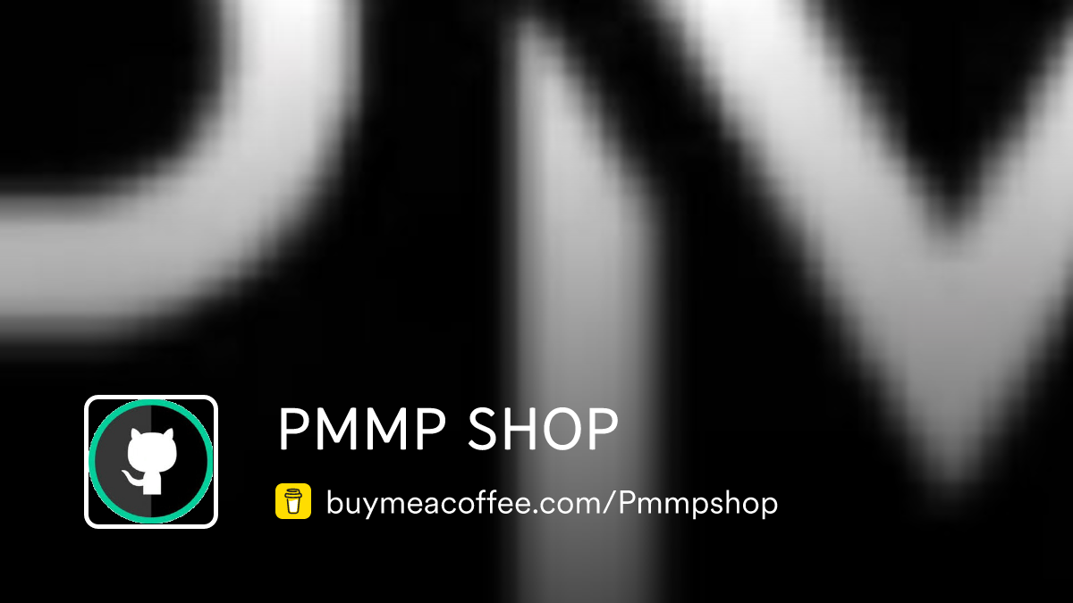 PMMP SHOP - Buymeacoffee