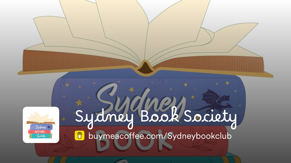 Sydney Book Society - Buymeacoffee
