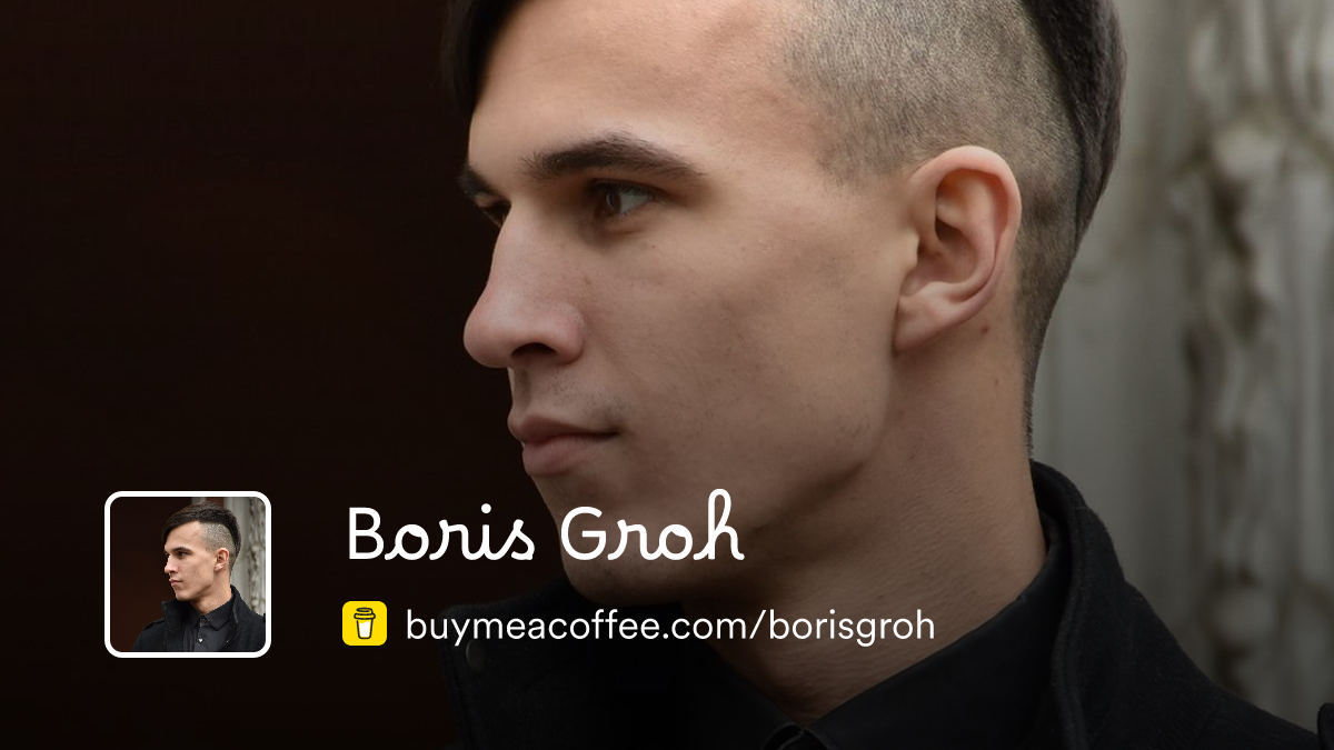 Boris Groh - Buymeacoffee