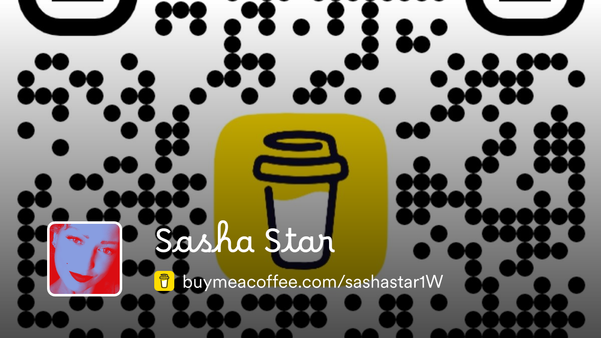 Sasha Star - Buymeacoffee