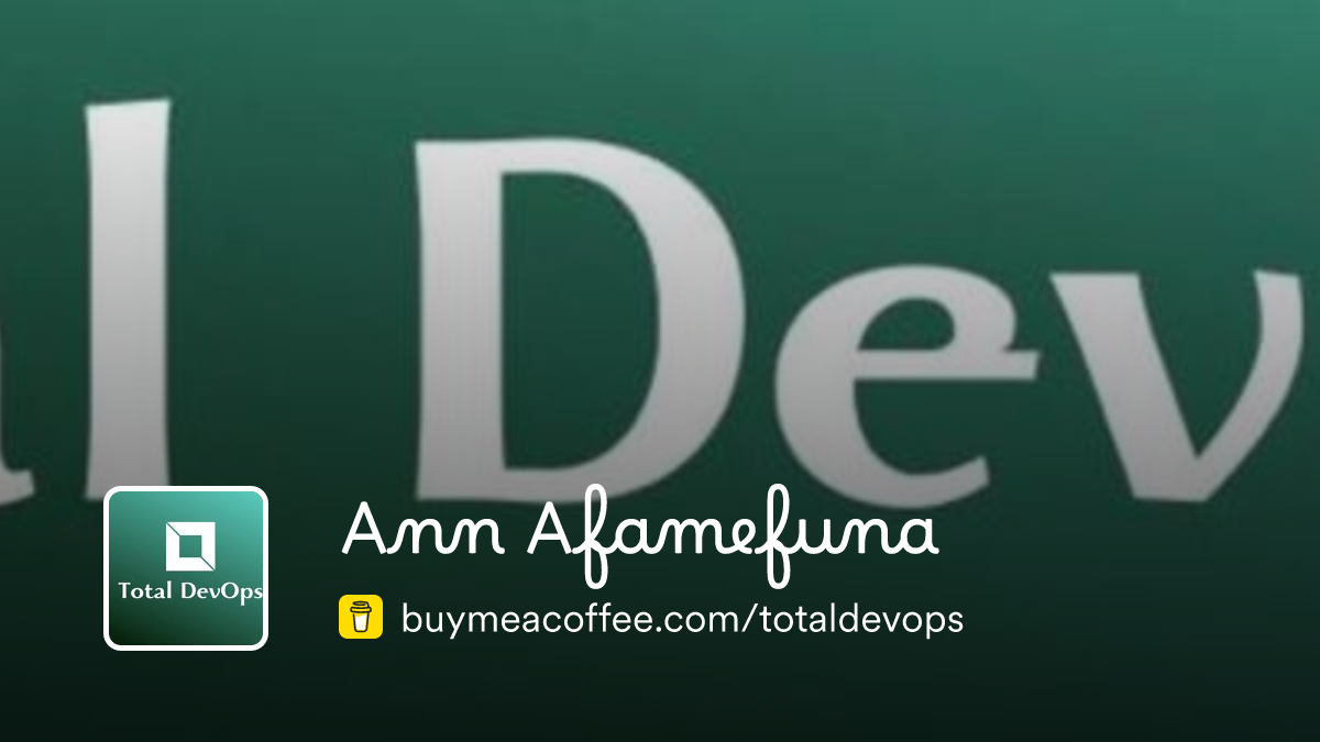 Ann Afamefuna - Buymeacoffee