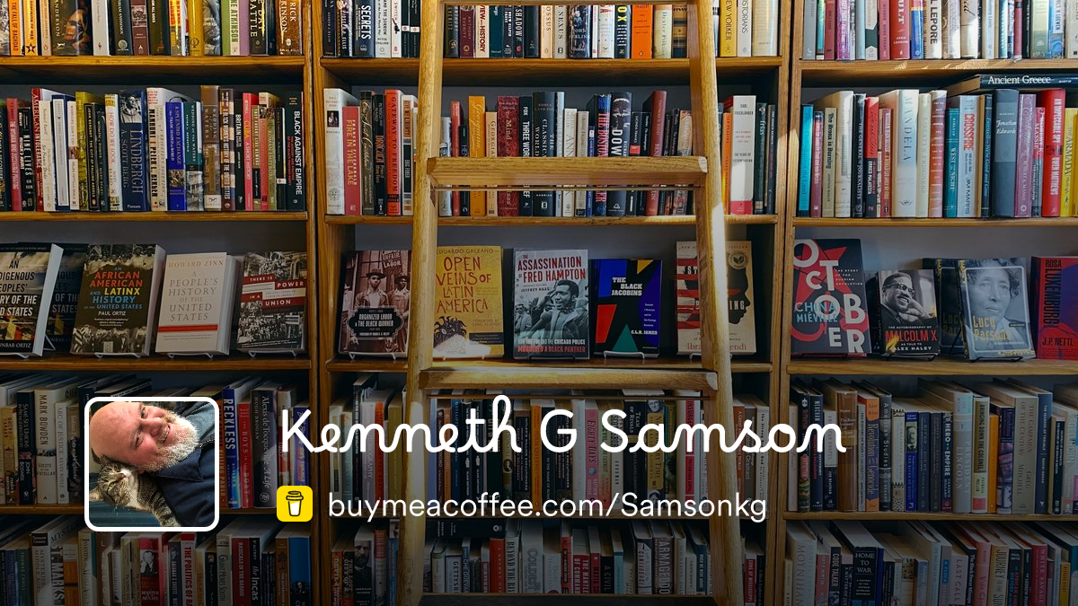 Gallery | Kenneth G Samson - Buymeacoffee