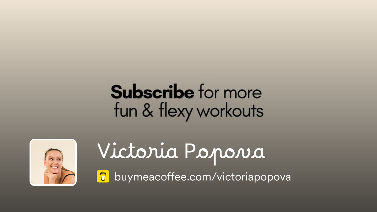 Victoria Popova - Buymeacoffee