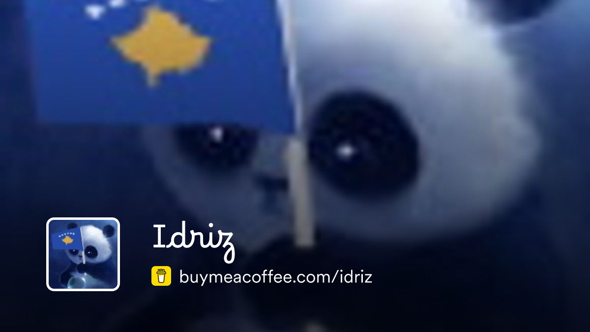 Idriz - Buymeacoffee