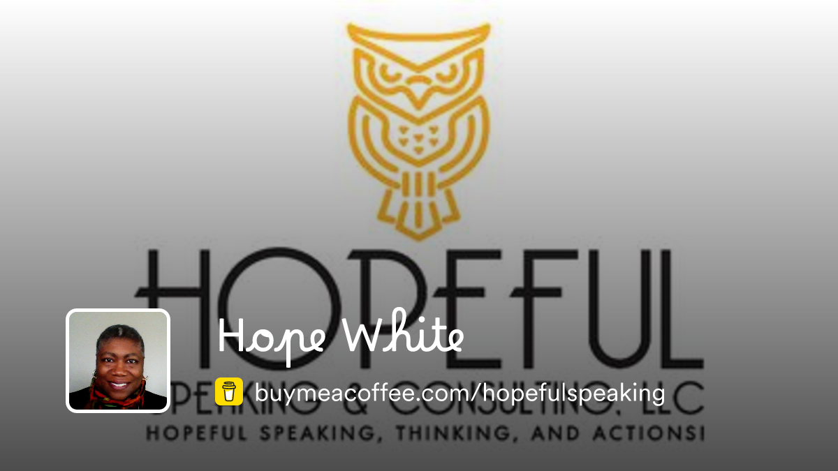 Hope White - Buymeacoffee