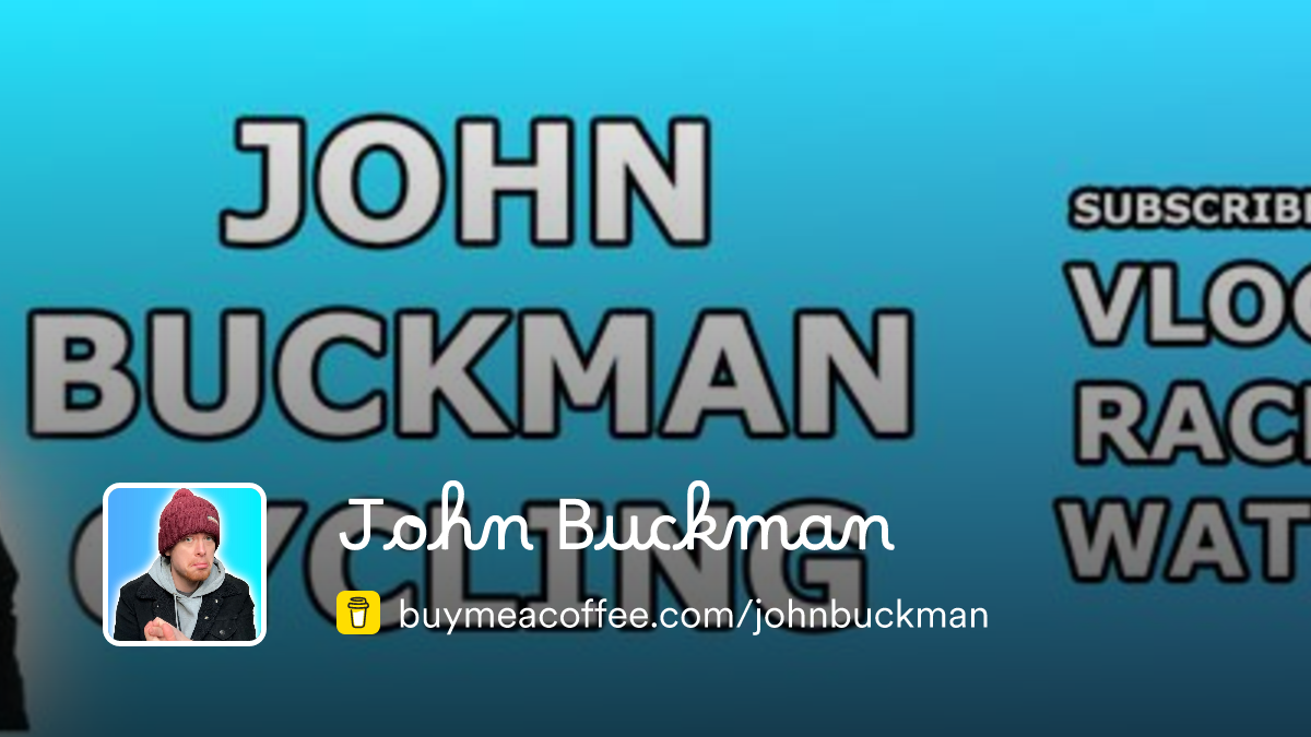 John Buckman - Buymeacoffee