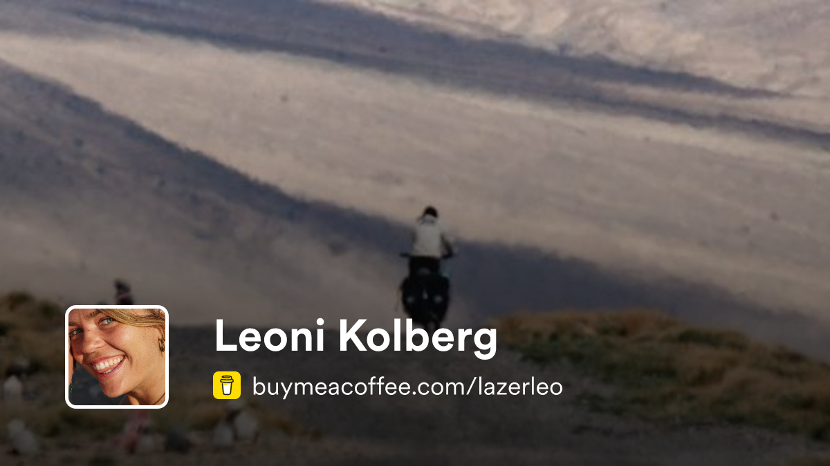Leoni Kolberg is inspiration for great adventures outside and inside - Buymeacoffee