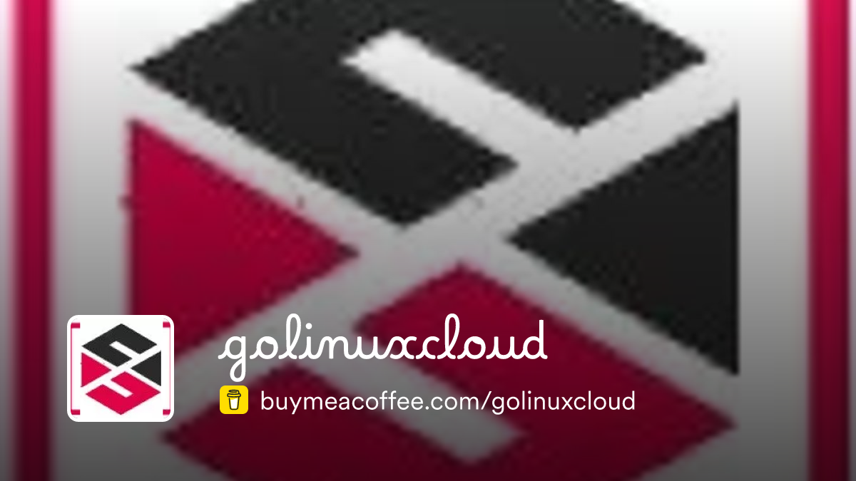 golinuxcloud - Buymeacoffee