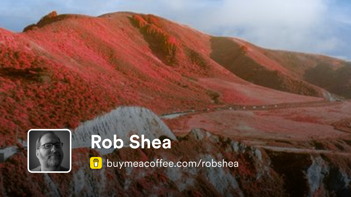 Rob Shea is Infrared photography - Buymeacoffee