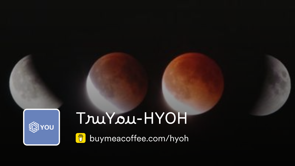 TruYou-HYOH - Buymeacoffee