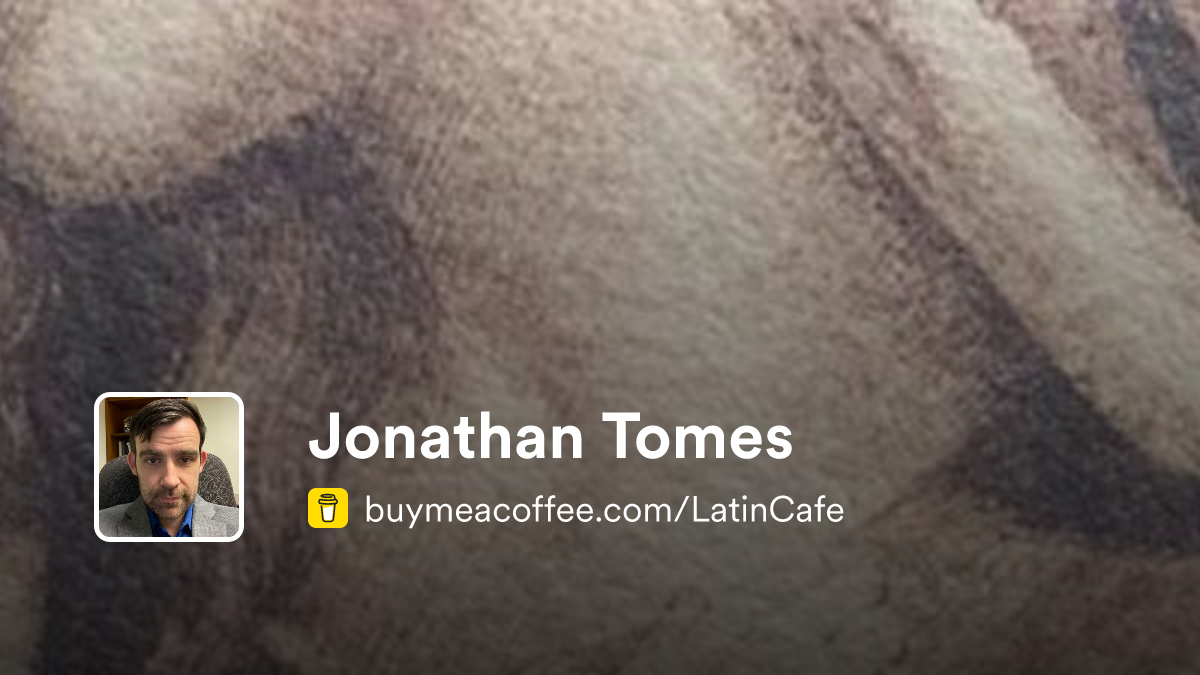 Extras | Jonathan Tomes - Buymeacoffee