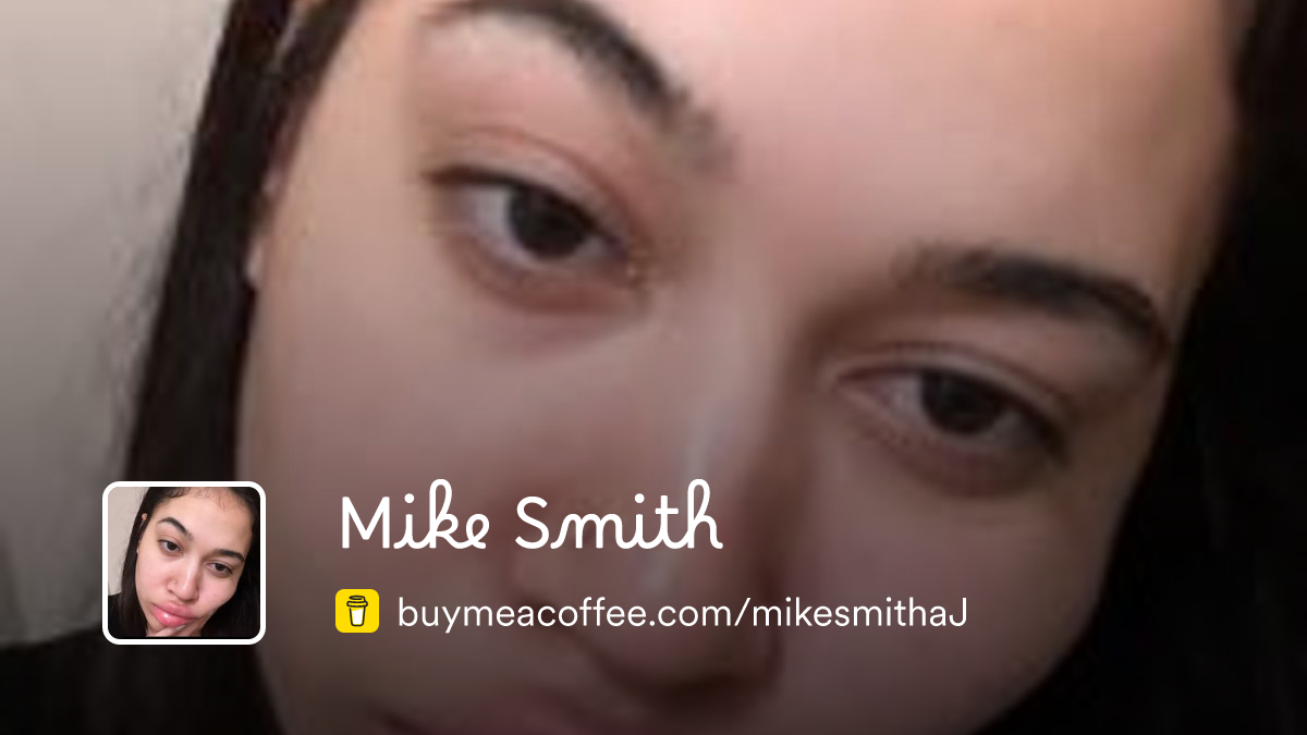 Mike Smith - Buymeacoffee