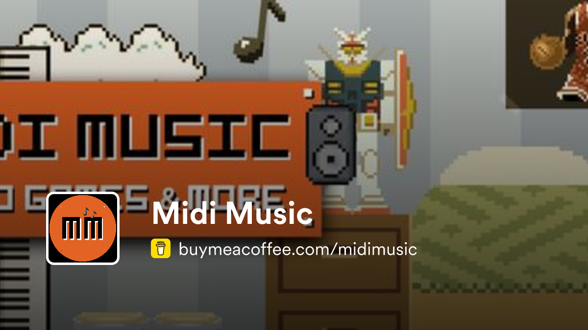 Midi Music is creating remix of video games music and more - Buymeacoffee
