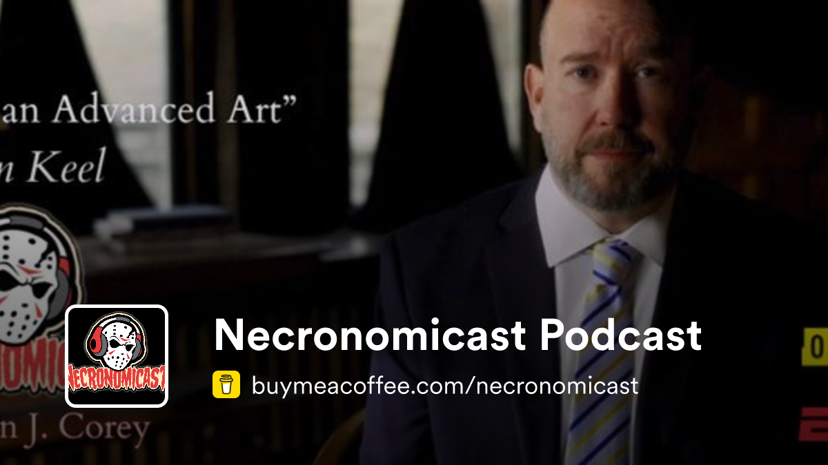 Necronomicast Podcast is creating a bi-weekly podcast featuring incredible guests! - Buymeacoffee