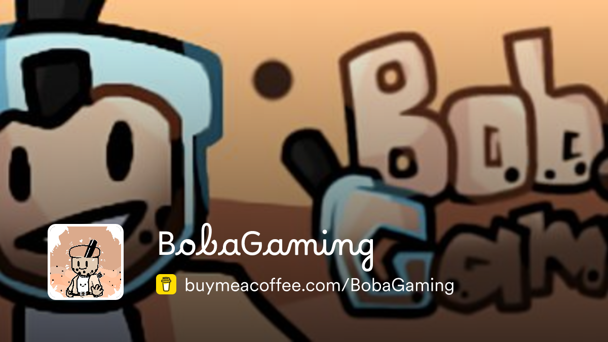 BobaGaming - Buymeacoffee