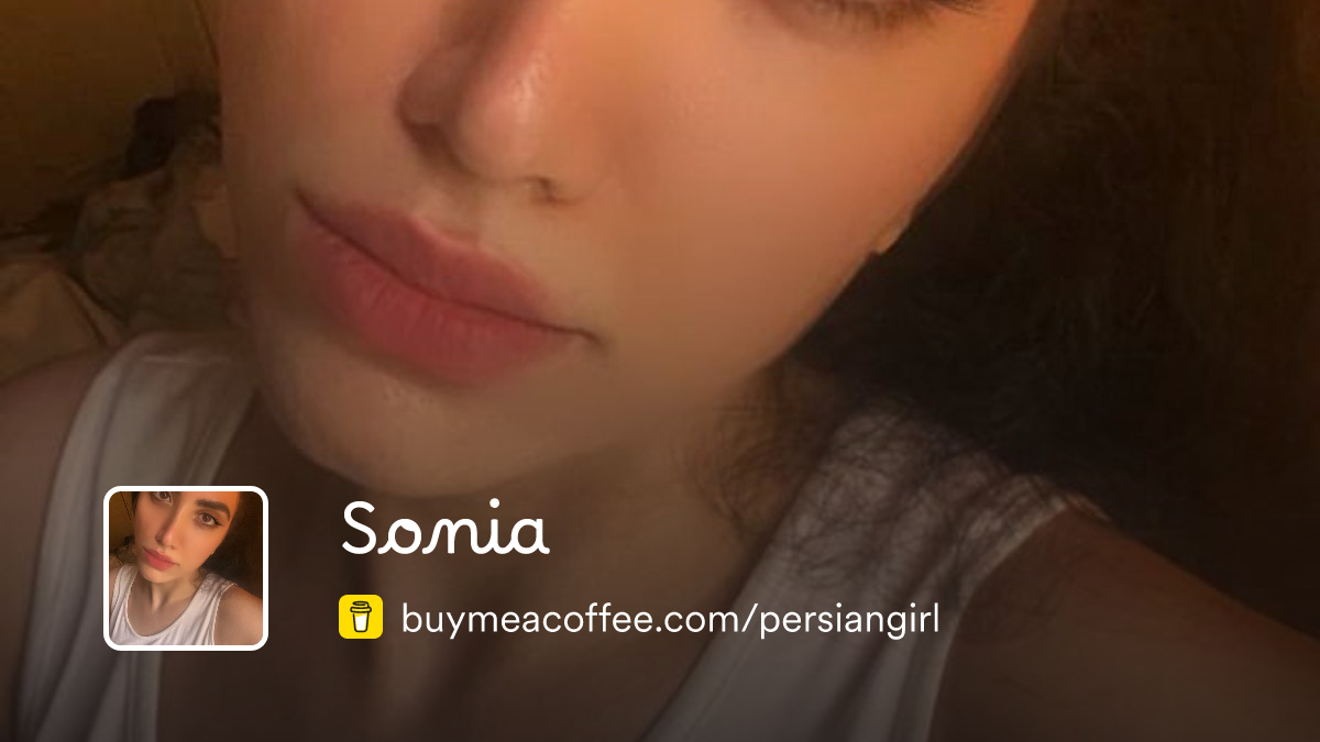 Sonia - Buymeacoffee