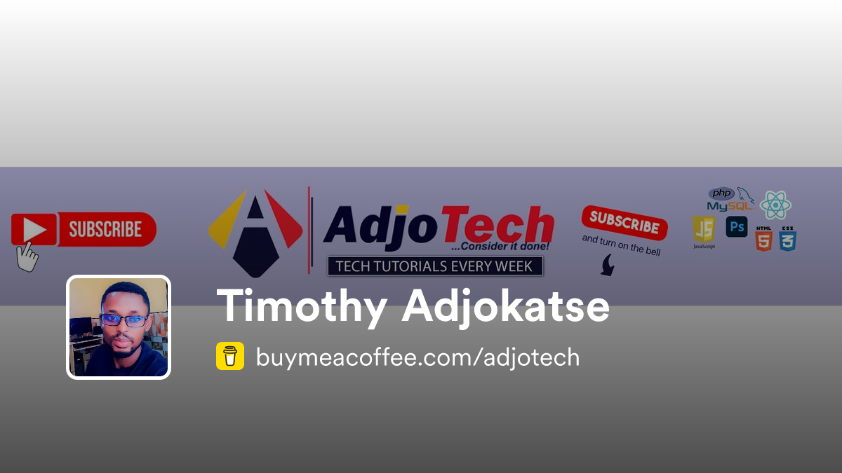 Timothy Adjokatse - Buymeacoffee