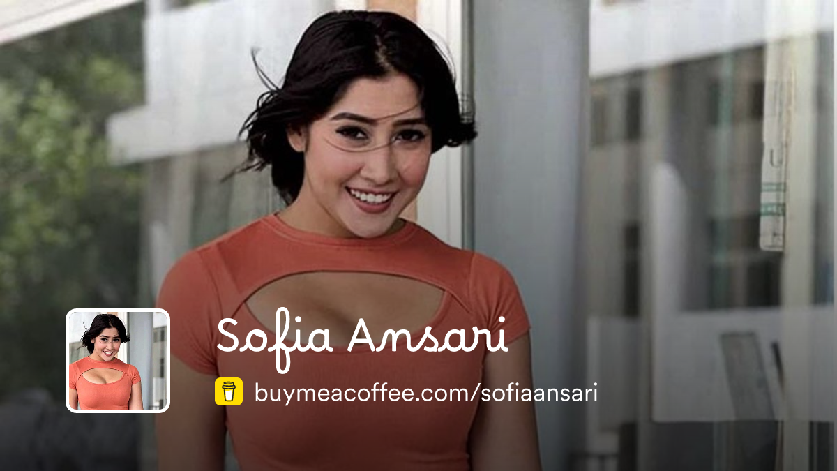 Sofia Ansari - Buymeacoffee