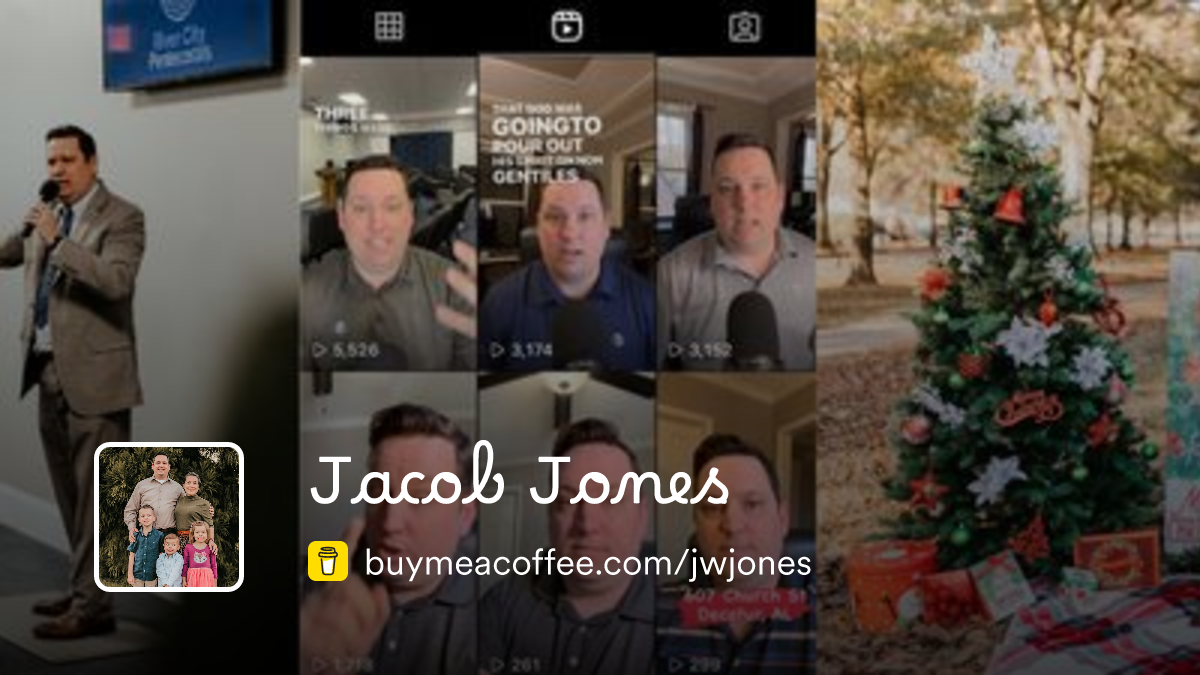 Jacob Jones - Buymeacoffee